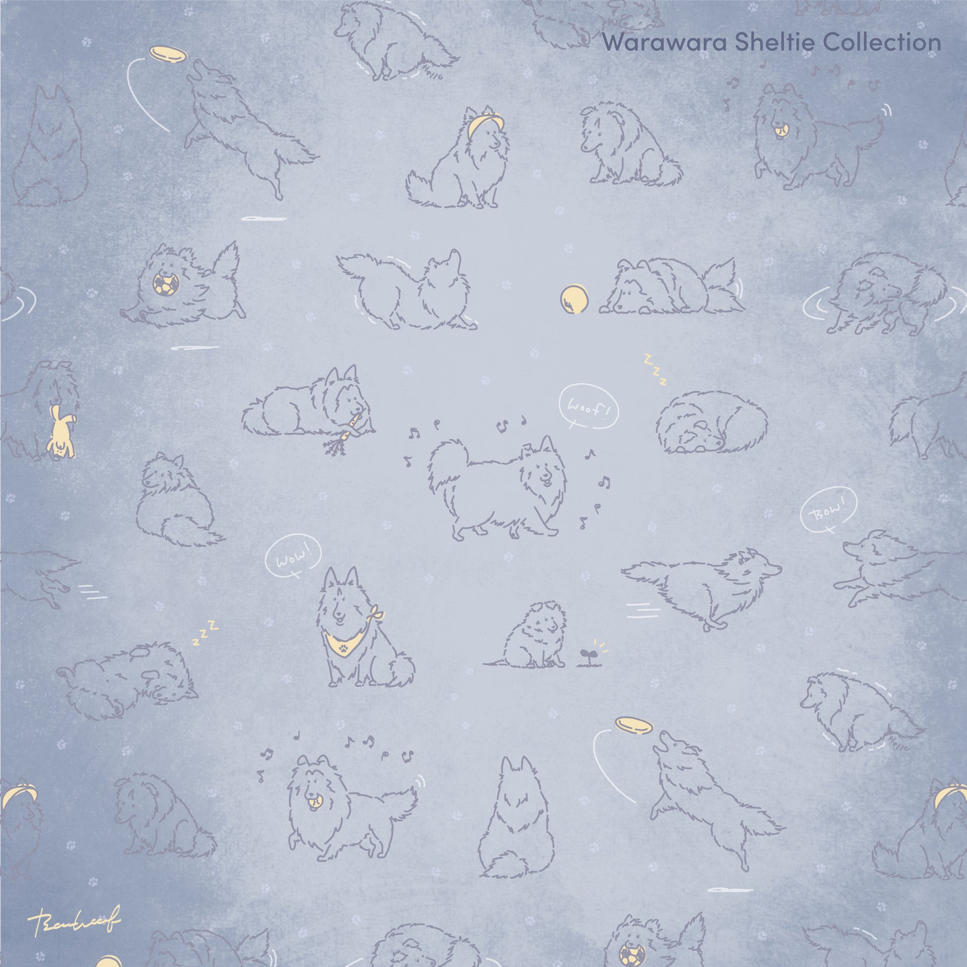 わらわらシェルティコレクション シリーズ | シェルティグッズ専門店 BowWoof Shop