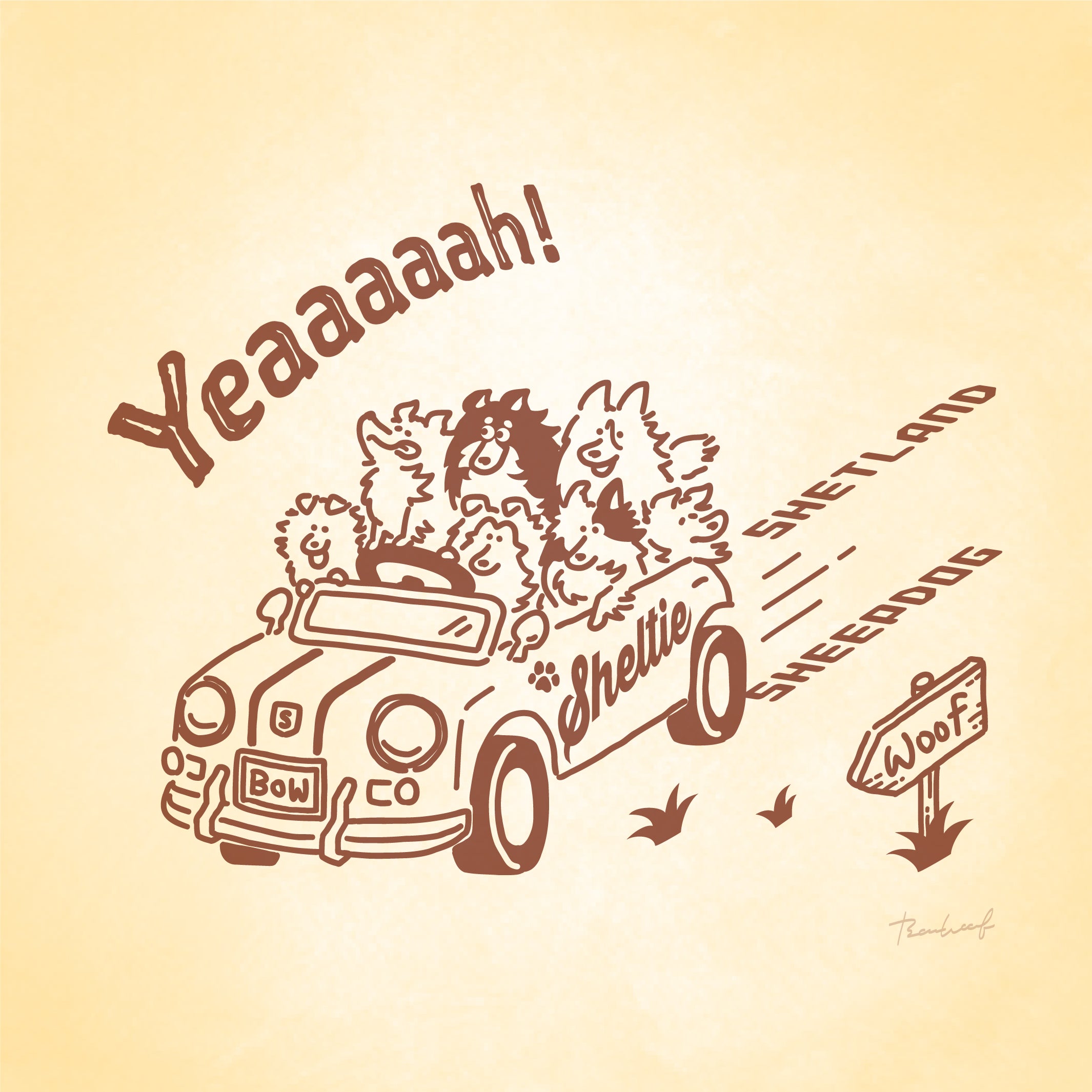 Yeaaaaah! Sheltie シリーズ | シェルティグッズ専門店 BowWoof Shop